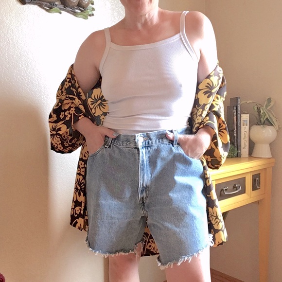 Levi's | Shorts | Vintage Levis 55 Womans Missy Size 6 Custom Denim Cut ...